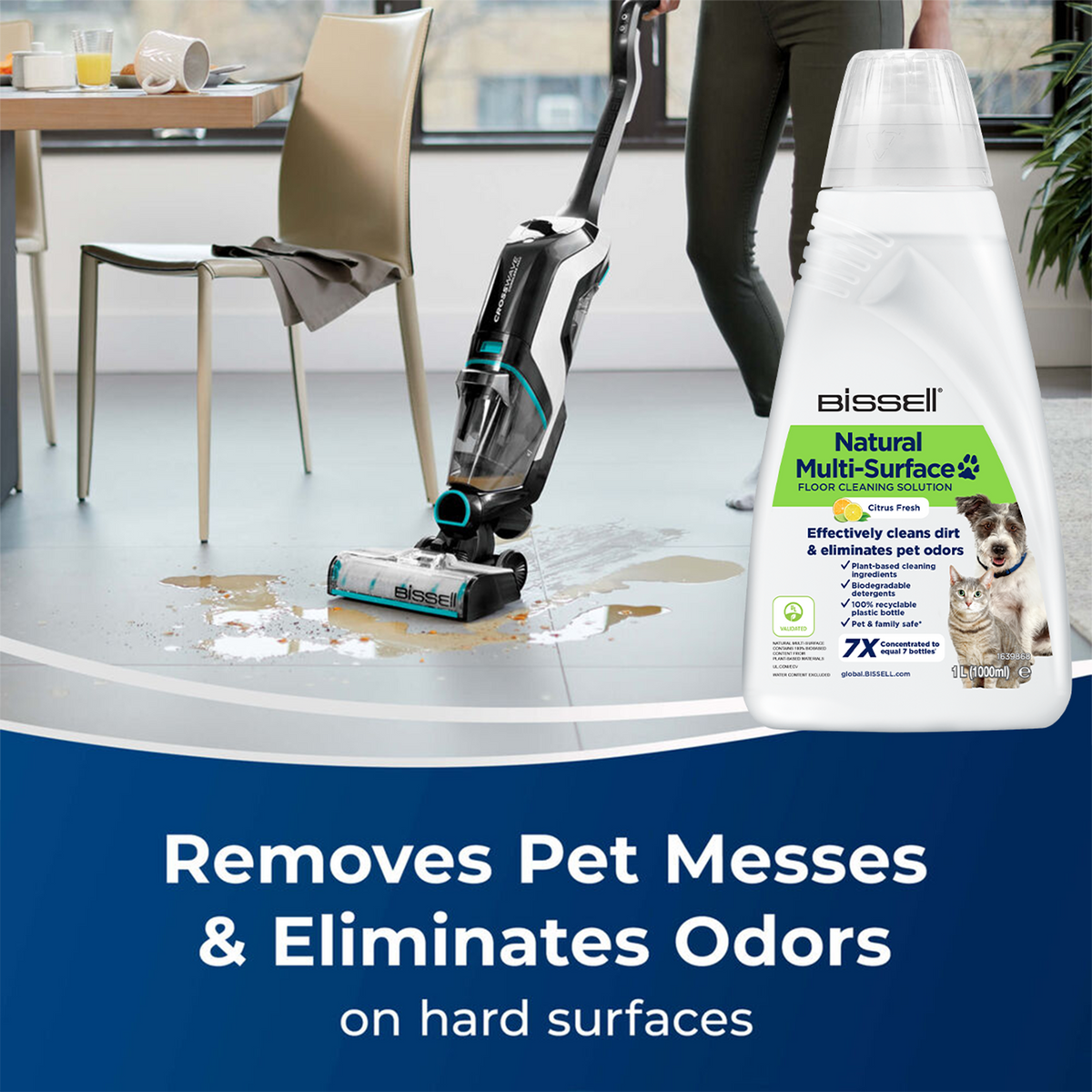 Natural Multi-Surface Pet Formula (1L) – BISSELL Australia