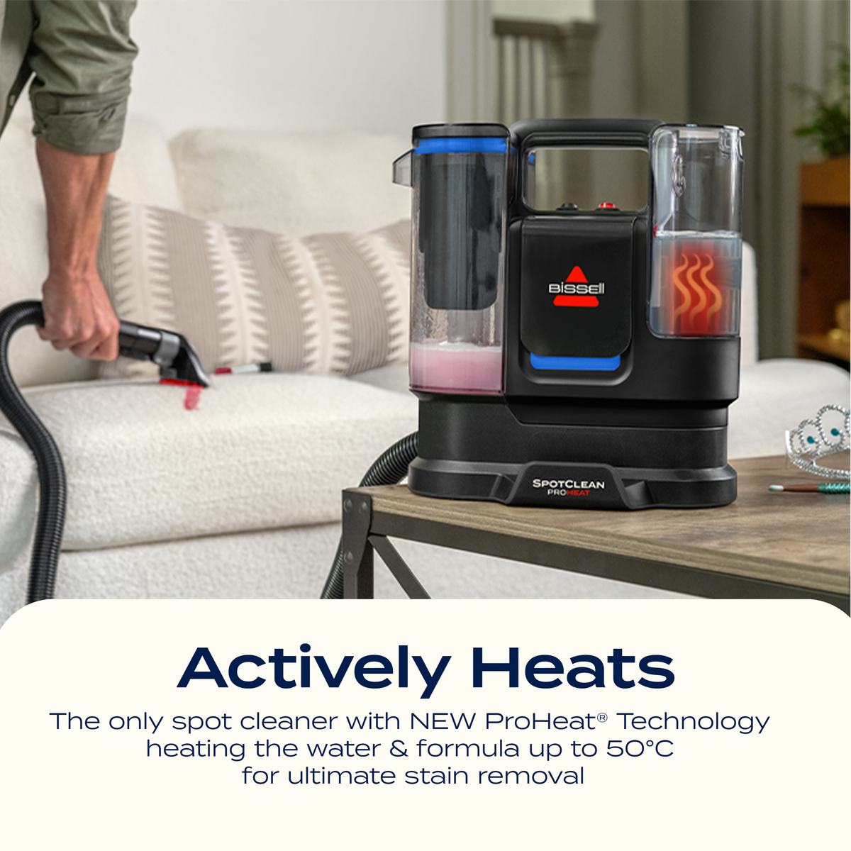 SpotClean™ ProHeat SmartMix – BISSELL Australia