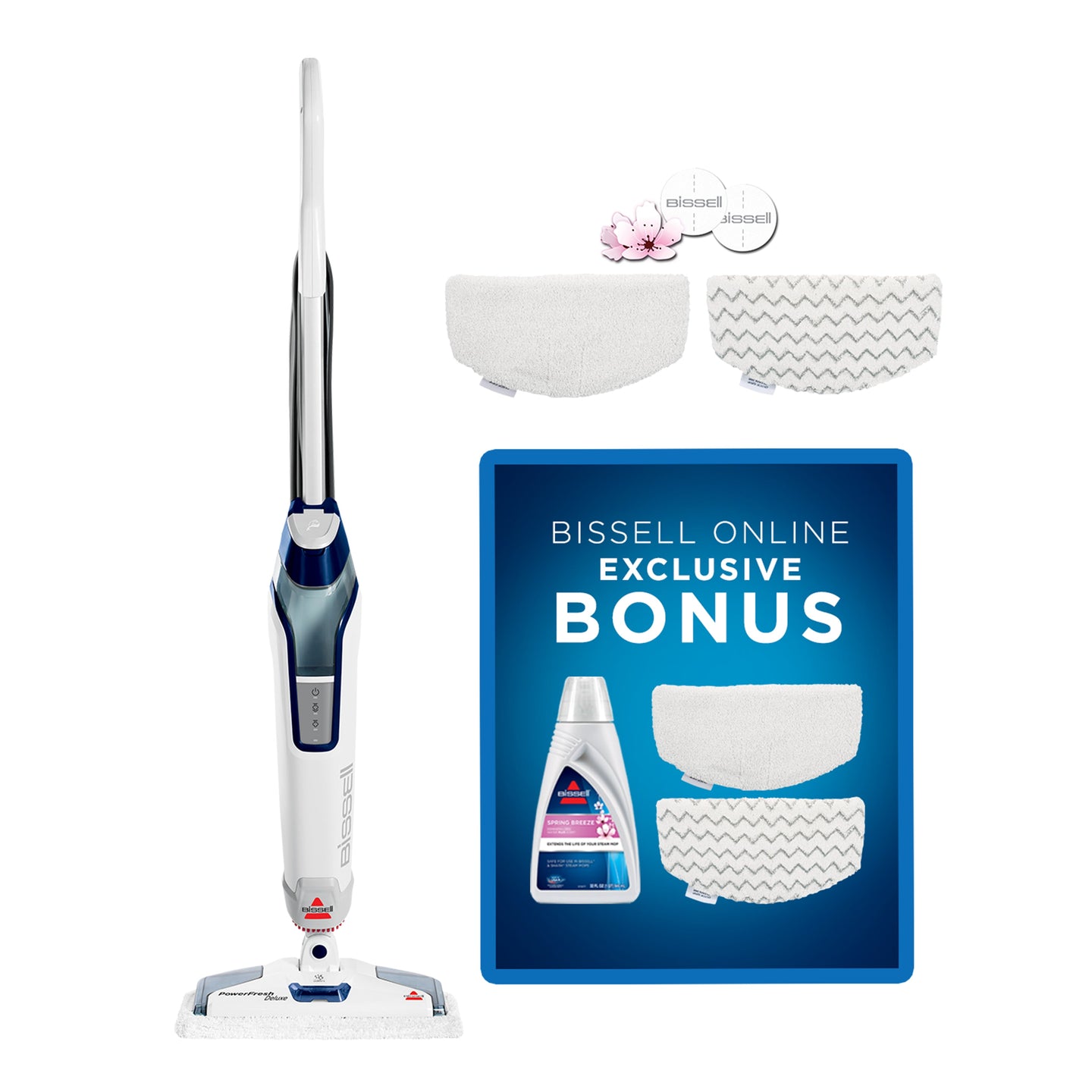 PowerFresh™ Deluxe Steam Mop Bundle Offer | BISSELL – BISSELL Australia